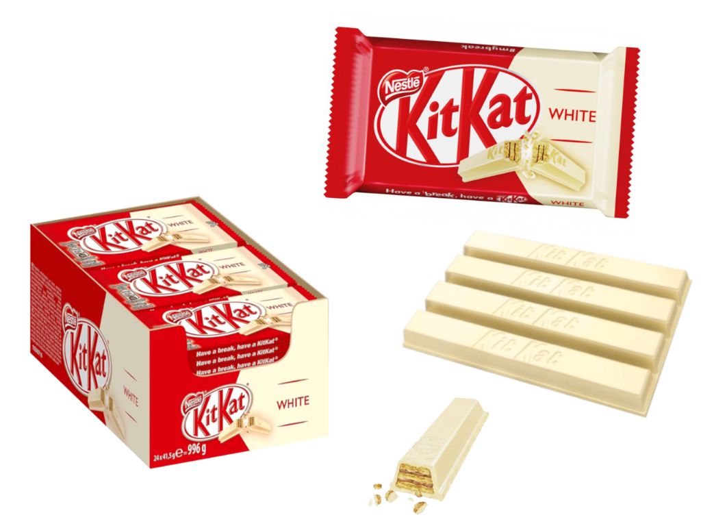 Kit kat chocolate blanco 41,5 gr. (24 unds.)