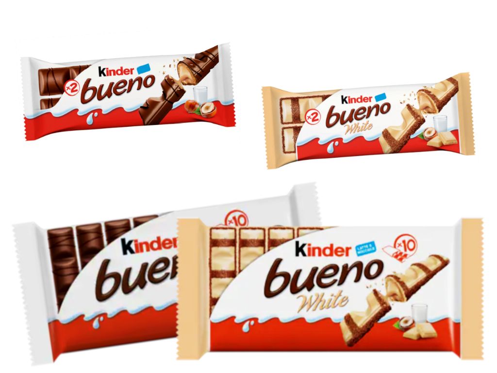 Kinder bueno 21,5 gr. (10 unds.)